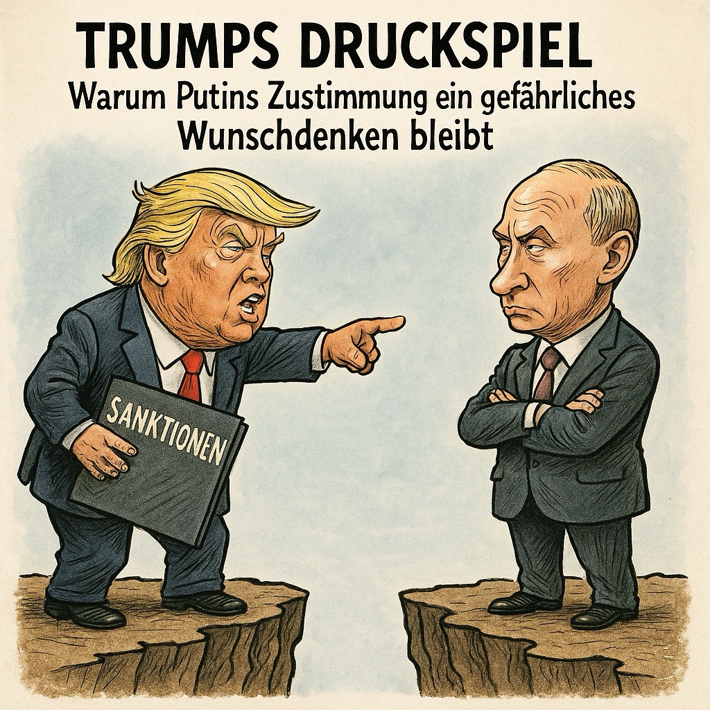 Ein Plan ohne Plan: Wie der Kreml Trumps Schwäche ausnutzt. Vitaly ...